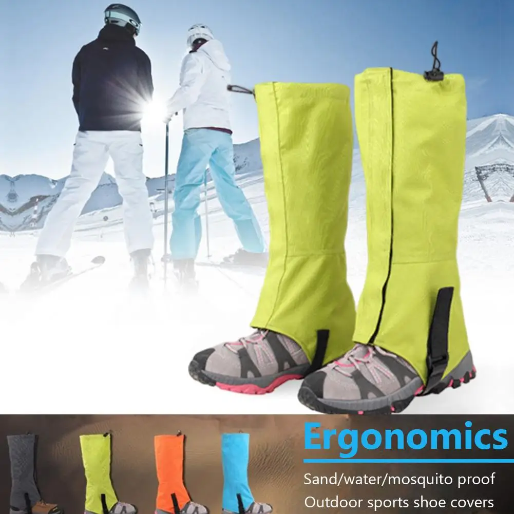 Leg-Gaiters-Waterproof-Legs-Guards-With-Elastic-Drawstring-Breathable ...