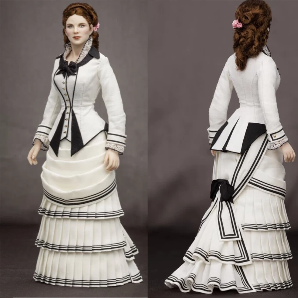 1860s-Victorian-White-Bustle-Ball-Gown-Civil-War-Southern-Belle-Ball ...