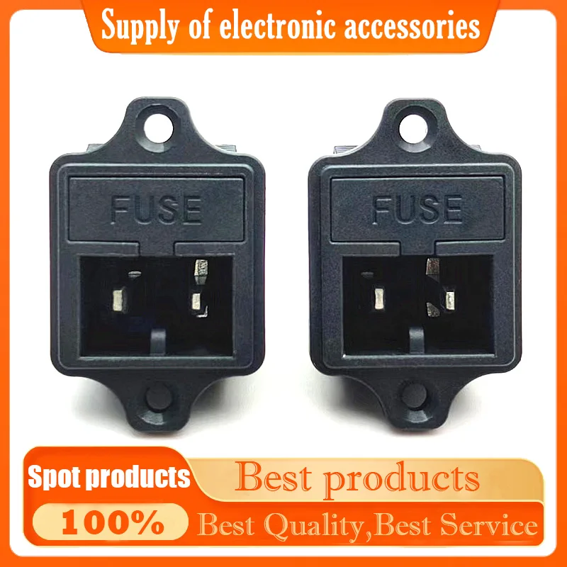 AC-power-socket-2-in-1-with-fuse-socket-with-two-ear-fixing-holes-Car ...