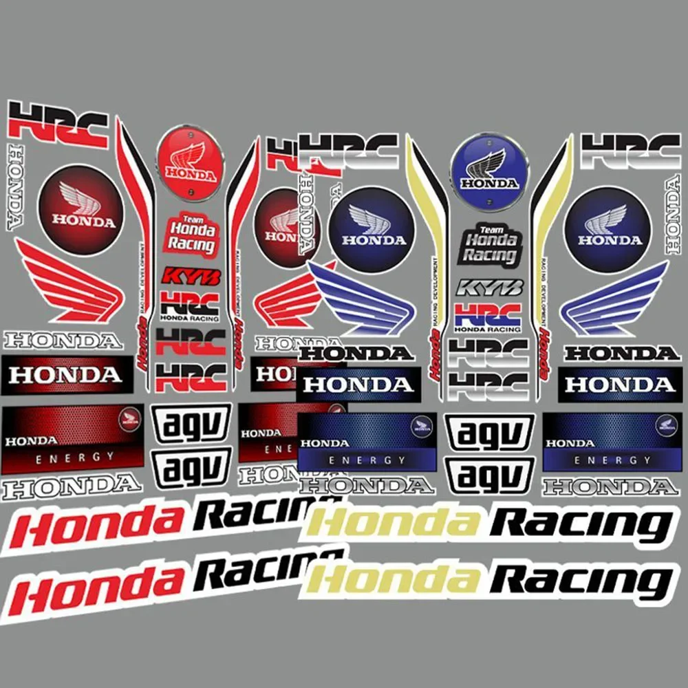 Car-Reflective-Stickers-Honda-Logo-Motorcycle-Modified-Stickers-Helmet ...