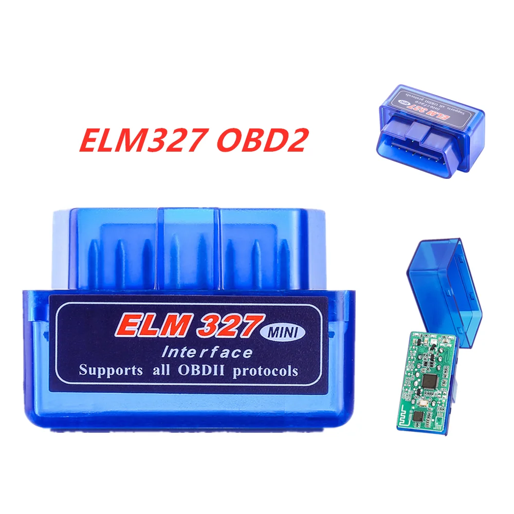 OBD2 Scanner ELM327 Bluetooth V2.1 OBDII Car Diagnostic-Scanner ELM 327 ...