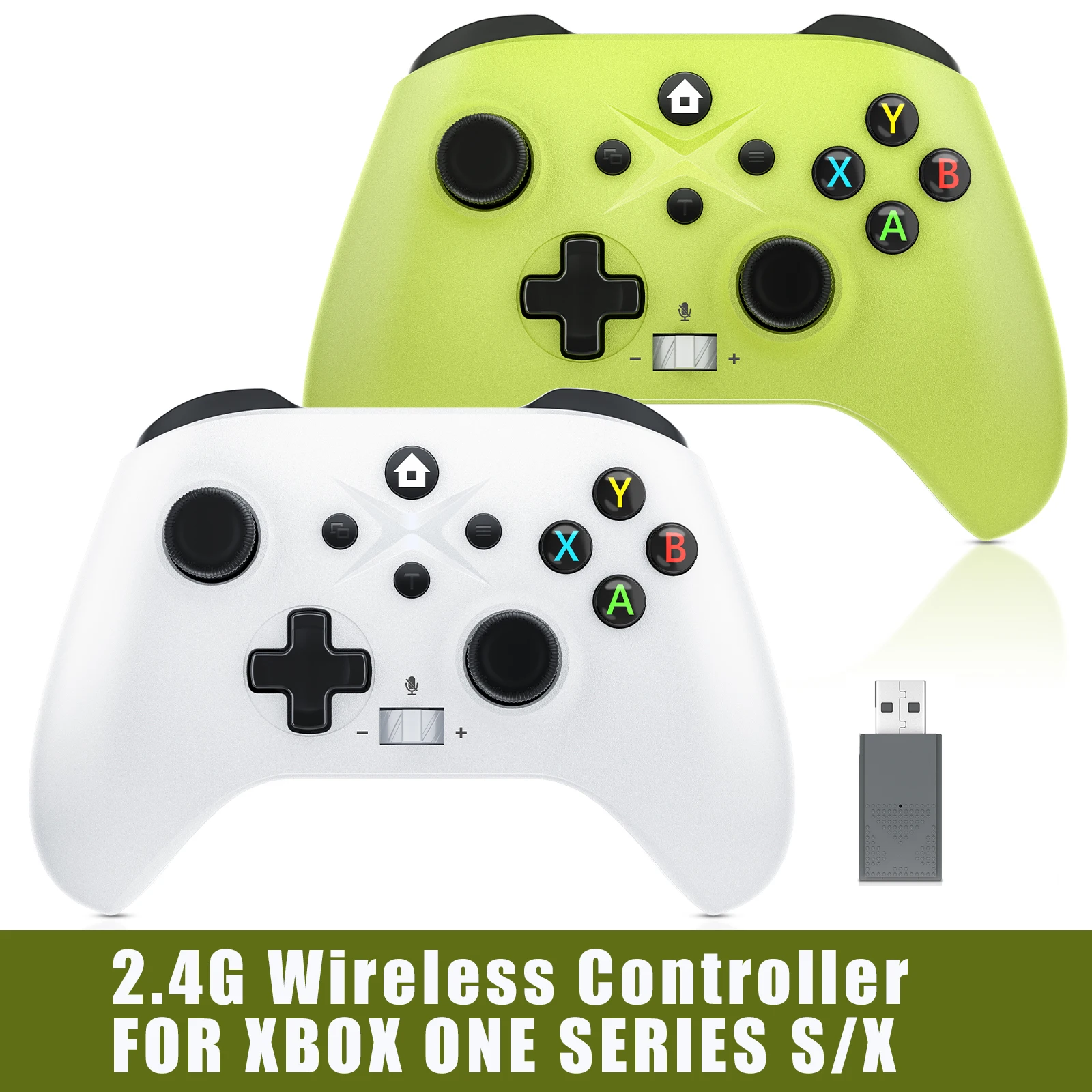 Manette-sans-fil-pour-Xbox-One-Series-S-X-2-4G-support-PC-Windows-ajout ...