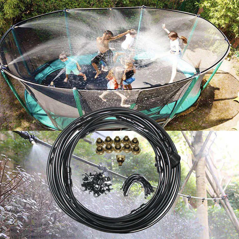 Cooling-Water-Fog-Mist-Sprayer-Irrigation-System-Garden-Outdoor ...