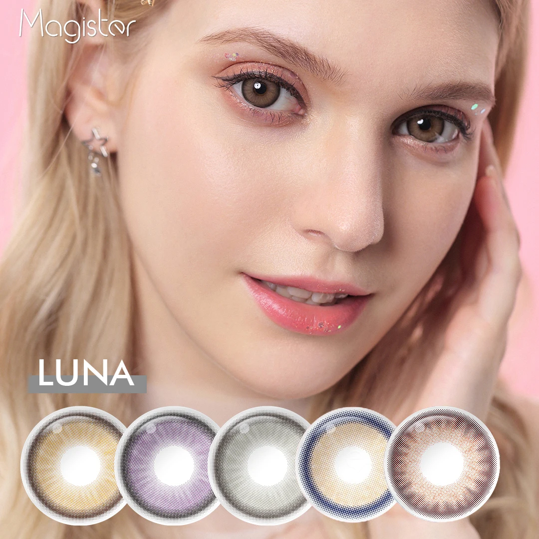 New-Arrivals-Magister-1-Pair-Colored-Contact-Lenses-Natural-Look-Fast ...