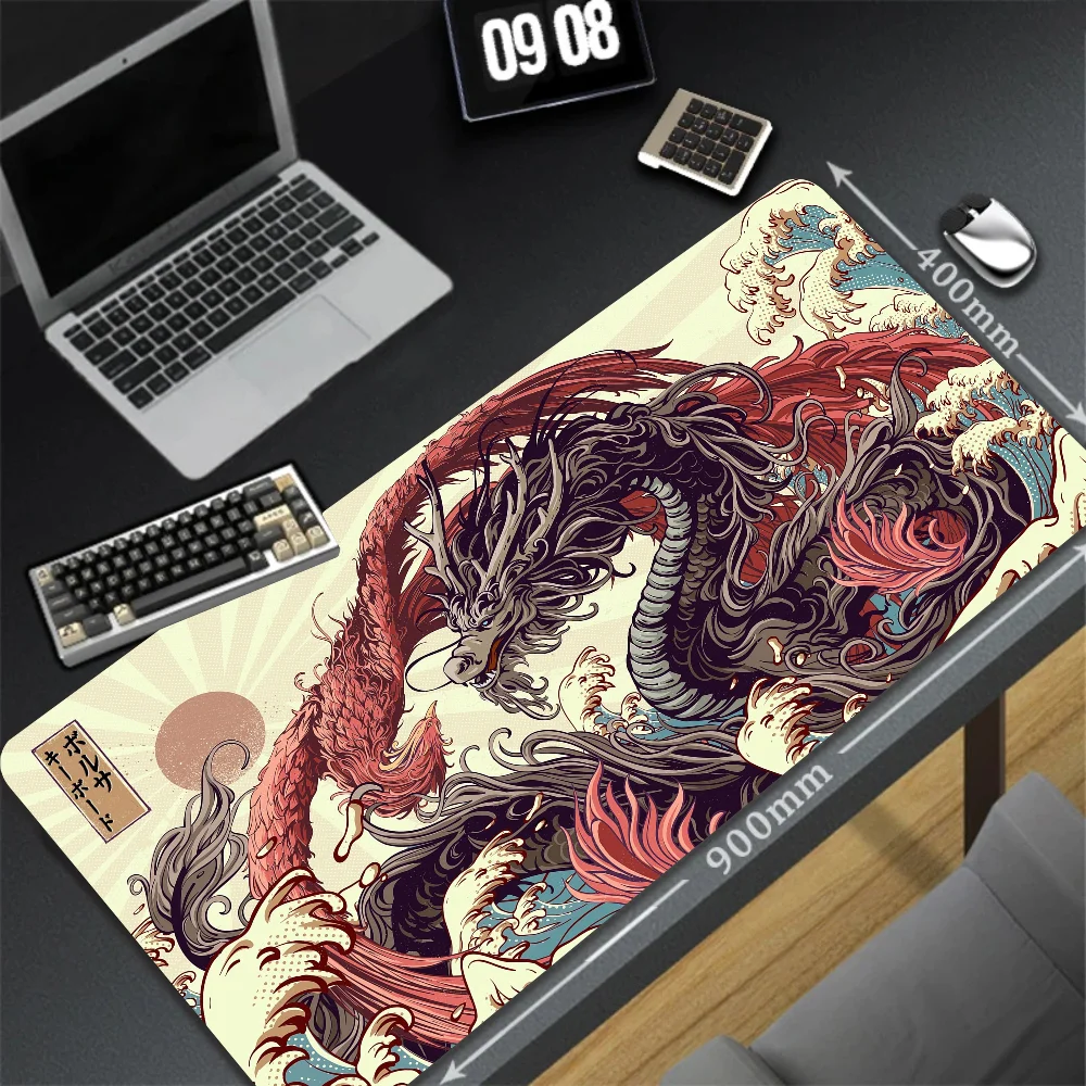 900x400mm-Large-Gaming-Mousepad-Japanese-Dragon-Anime-XXL-Keyboard ...