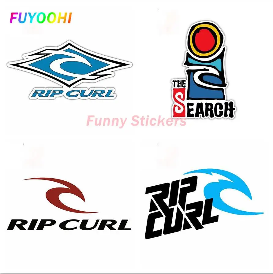 FUYOOHI-Play-Stickers-Fashion-Car-Decals-for-Rip-Curl-Creative-JDM ...