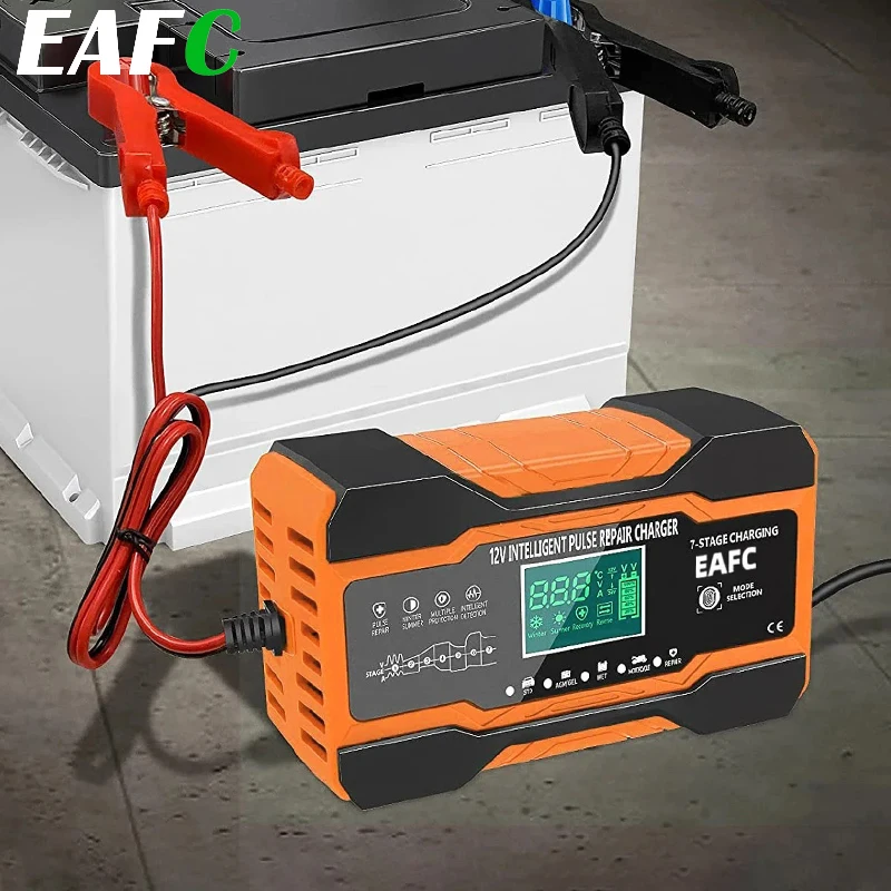 EAFC-12V-Full-Automatic-Car-Battery-Charger12A-10A-Digital-Smart ...