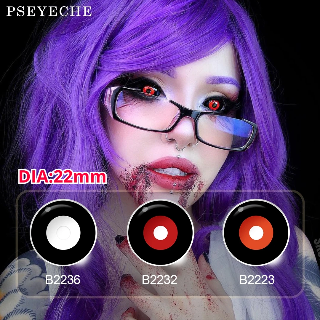 22MM-Red-and-Black-Sclera-Contacts-Full-Eye-Halloween-Contact-Lenses ...