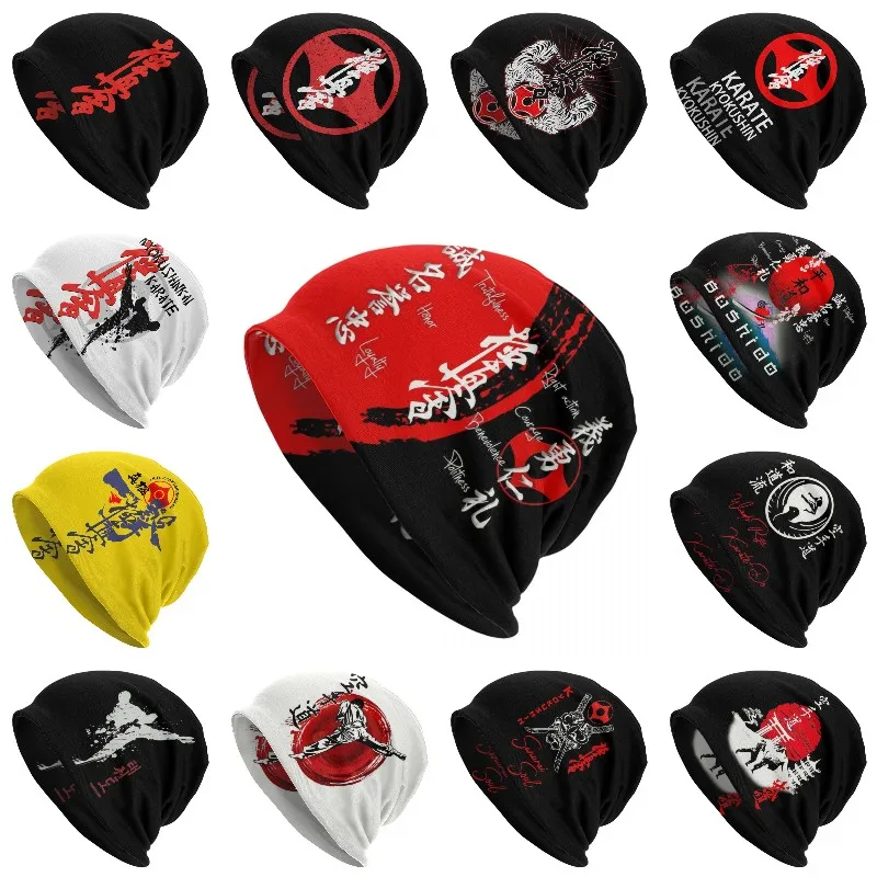 Kyokushin-Karate-Bushido-Values-Beanie-Cap-Unisex-Winter-Warm-Bonnet ...