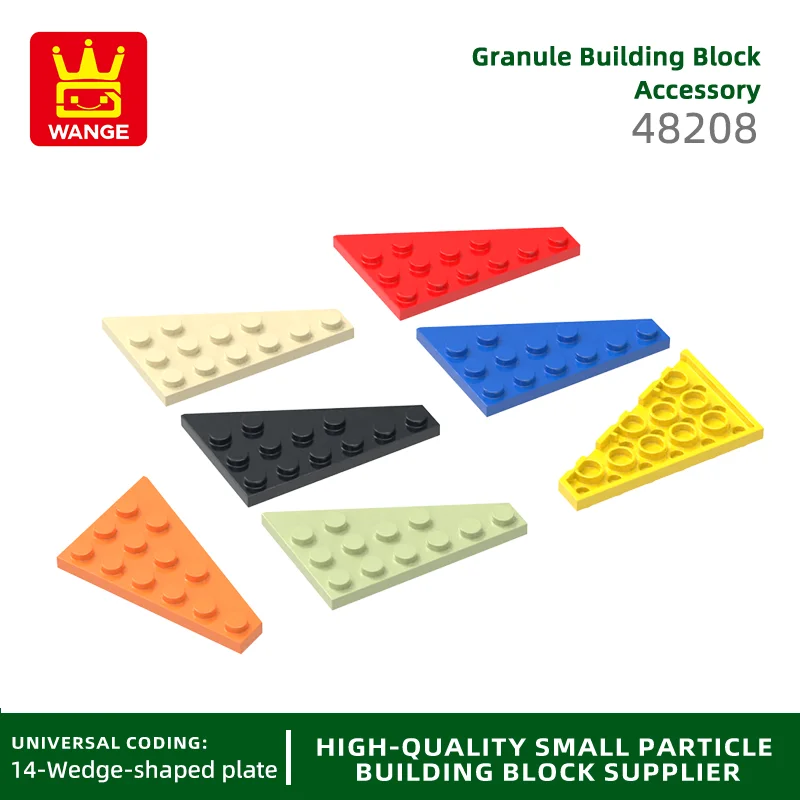 Wange49Pcs-lot-48208-4x6-Wedge-Left-Plate-Building-Blocks-Moc-Classic ...