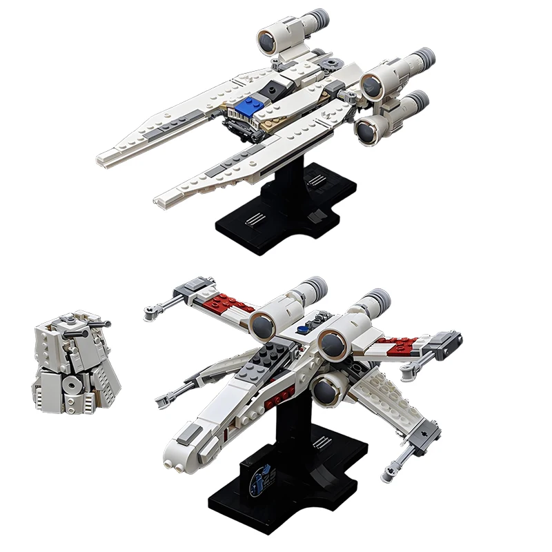 Kreatives Bauen mit dem U-Wing und X-Wing Starfighter Set - Spiele Max