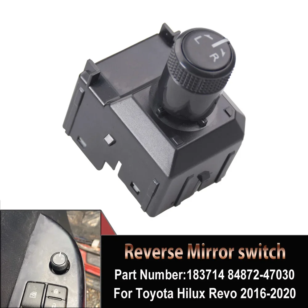 New For Toyota Hilux Revo 2016-2020 Car Adjustment Rearview Mirror ...