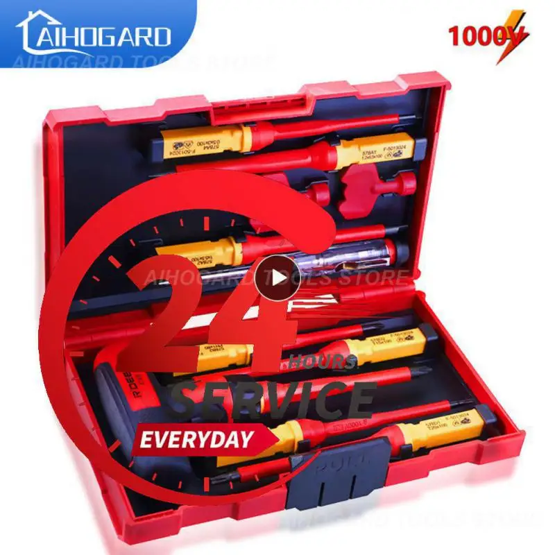 VDE-Insulated-Screwdriver-Set-Precision-Screwdriver-Magnetic-Slotted ...