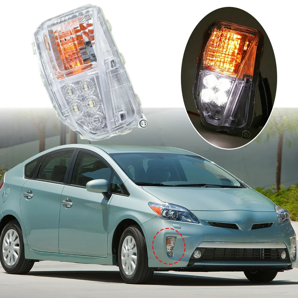 1pc For Toyota Prius 2012 2013 2014 2015 Left Right Side Front Bumper ...