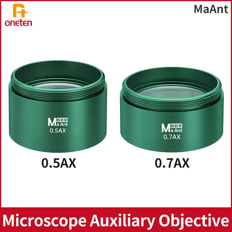 MaAnt-0-5X-0-7X-Auxiliary-Objects-Lens-Microscope-Camera-Lens-For ...
