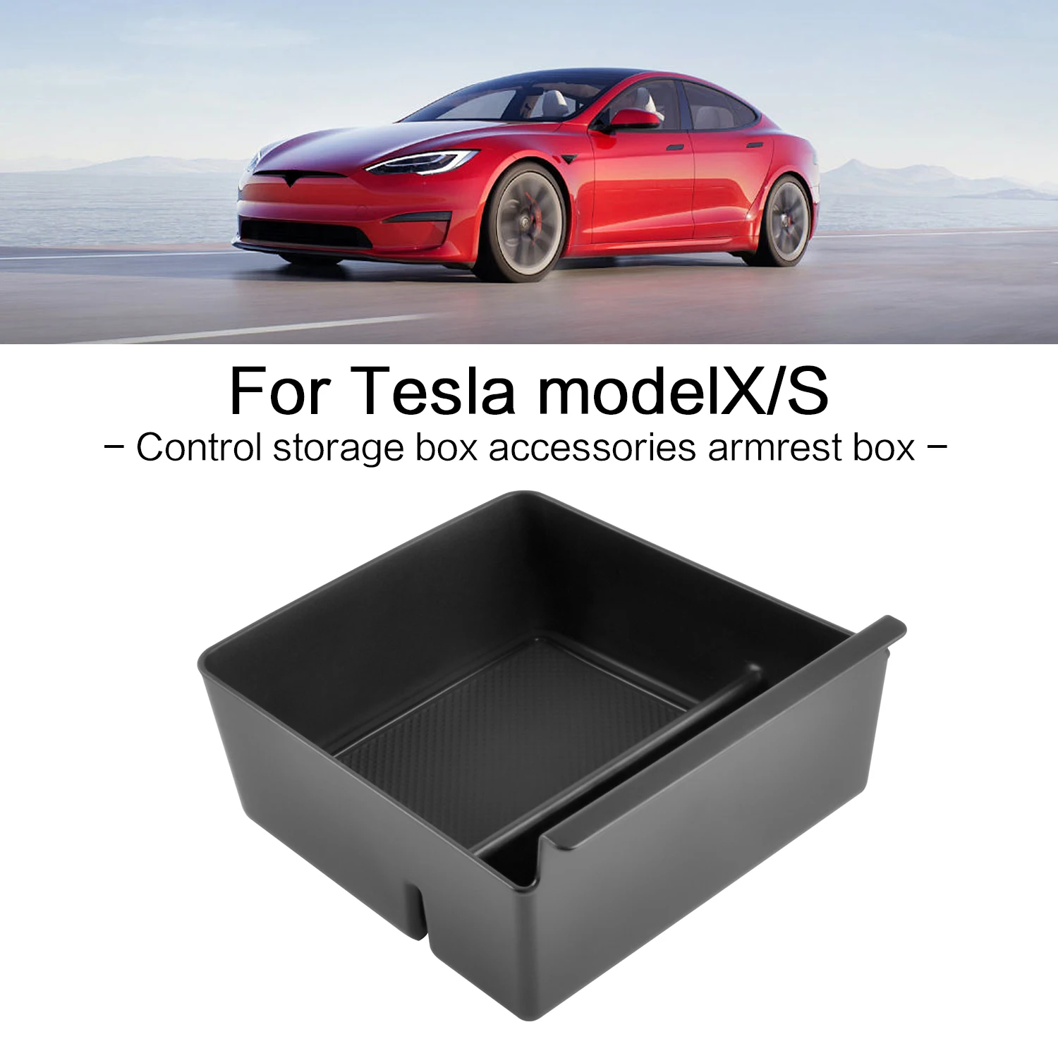 Center-Console-Organizer-Tray-For-Tesla-Model-S-Model-X-Plaid-Long ...