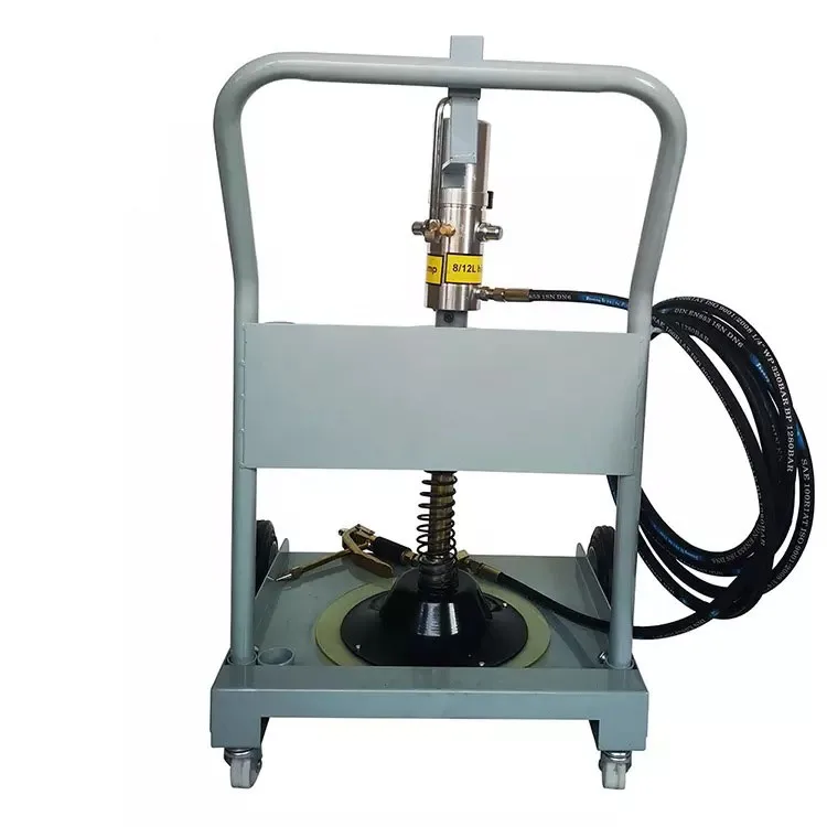 Industrial-Trolley-Mounted-High-Pressure-Pneumatic-Bucket-Grease-Pump ...
