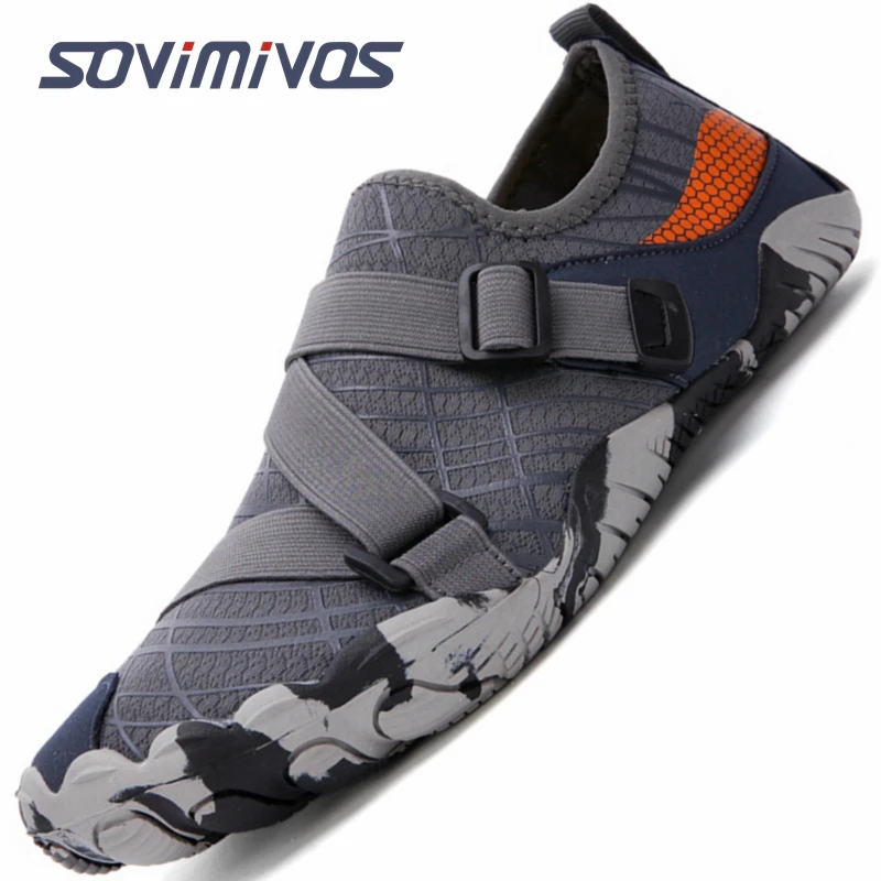 Rubber Water Sports Shoes Summer Beach Barefoot Surfing Slippers ...