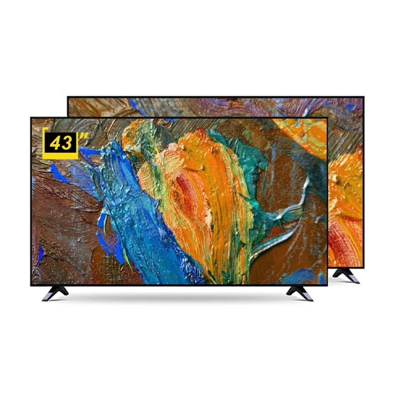 Wholesale-Factory-OEM-43-Inch-Flat-Screen-Android-TV-Television-Smart ...