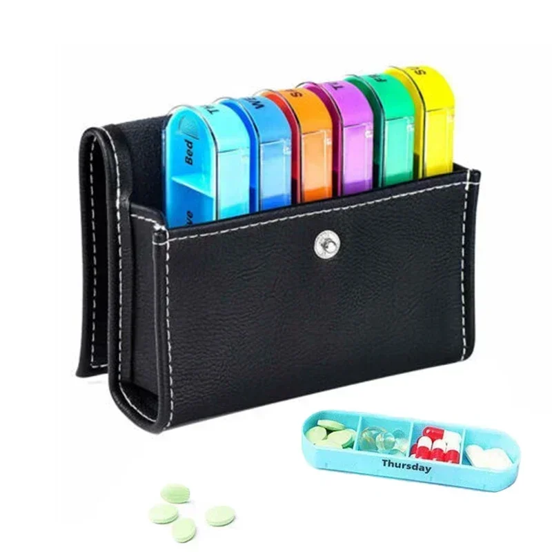 Medical-Portable-Pill-Box-Food-Grade-Plastic-7-Days-Worth-of-Pills ...
