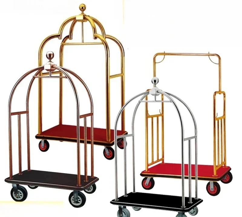 Premium Durable Hotel lobby luggage concierge trolley luggage trolley ...