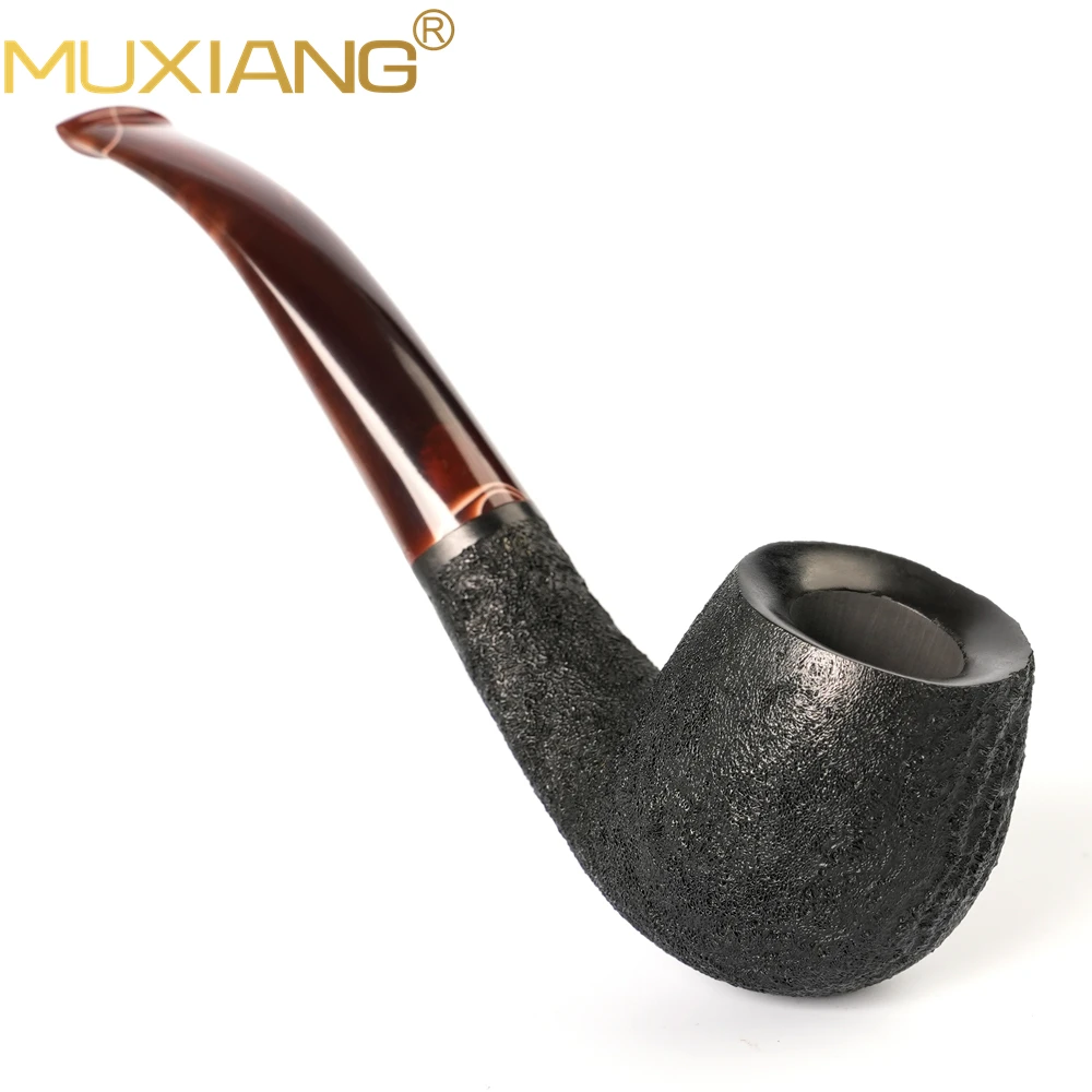 Classic-tomato-pipe-handmade-briar-tobacco-pipe-colorful-mouthpiece-9mm ...