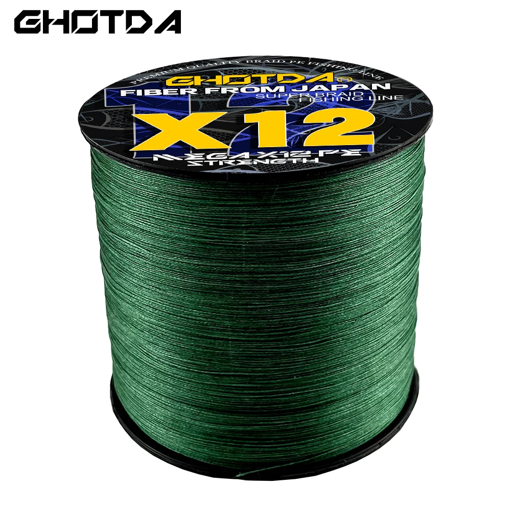 GHOTDA-Ocean-Jig-Power-Jigging-PE-Line-X12-Strands-Braided-Line ...