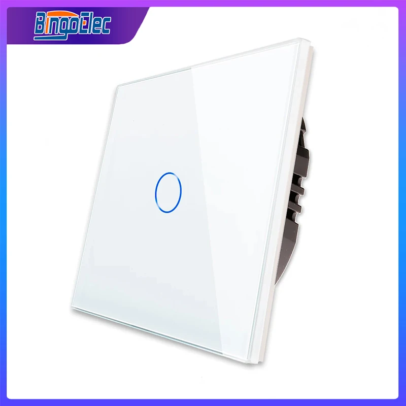Touch Switch Sensor | Wall Touch Switch | Lamp Switches | Glass 1gang ...