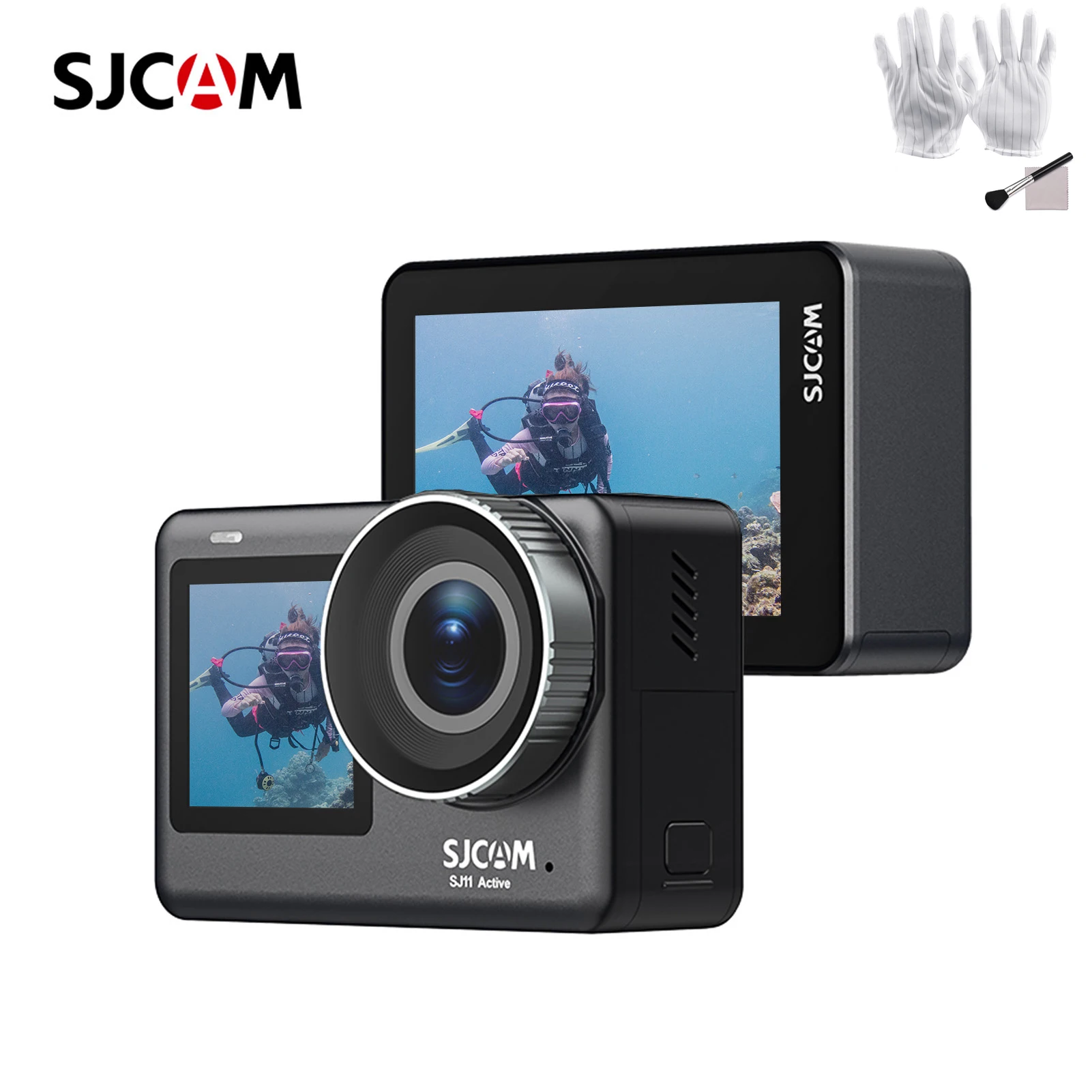 SJCAM-SJ11Active-Action-Camera-Mini-Camera-4K-Ultra-20MP-Waterproof-Anti-shaking-Dual-Screen ...