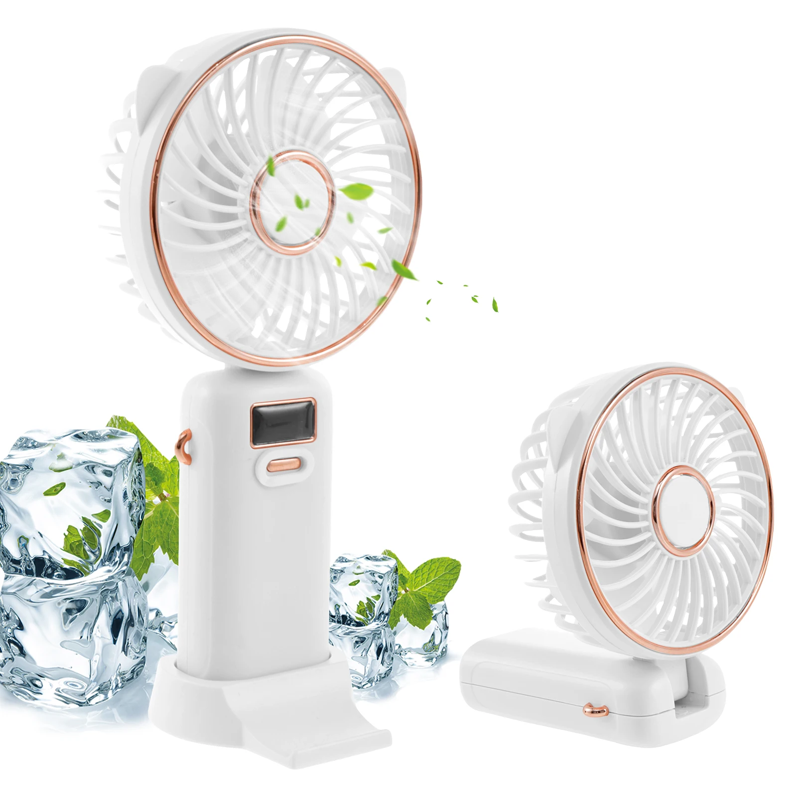 Mini-Portable-Handheld-Fan-5-Adjustable-Speeds-90-Foldable-Small-Hand ...