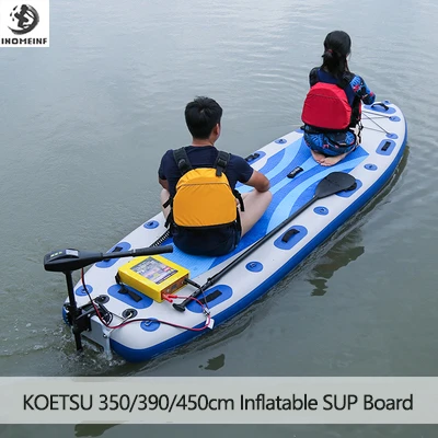 KOETSU 350/390/450cm LUYA Fishing Paddle Boards Set For 1 2 Person ...