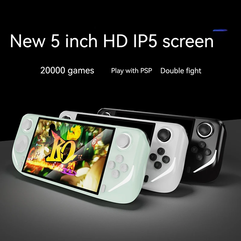 Neue-e6-Handheld-Spiele-konsole-5-Zoll-IP-Vollbild-60Hz-High-Screen-E ...