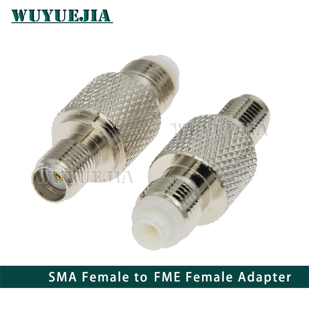 2Pcs-SMA-SO239-Female-to-FME-Female-Jack-RF-Adapter-Connector-Coaxial ...