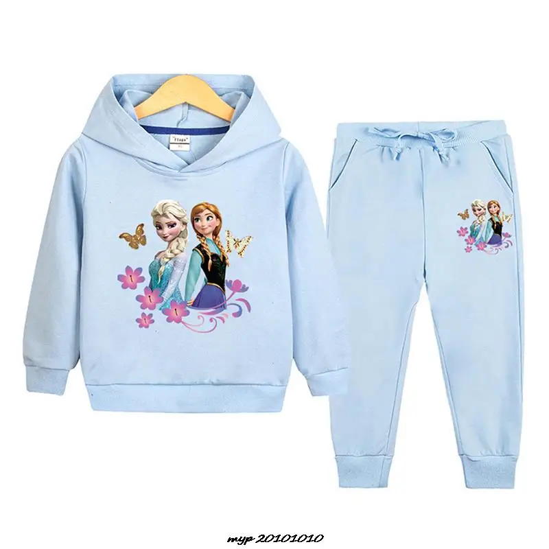 Disney-Kids-Sportswear-Frozen-Elsa-Clothing-Sets-Baby-Little-Girls ...