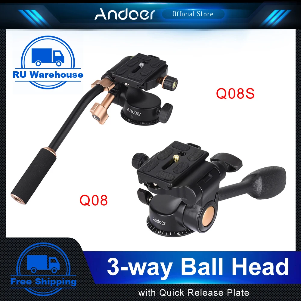 Tripod Ball Head Handle Camera | Photo Camera Tripods | Quick Release ...