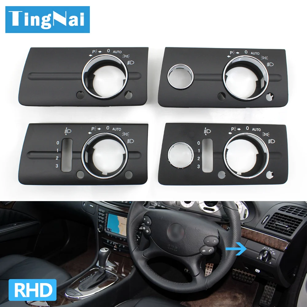 RHD-Front-Right-Dashboard-Headlight-Lamp-Switch-Cover-Trim-Replacement ...