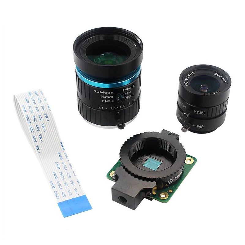 Raspberry-Pi-4-HQ-Camera-Module-Night-Vision-12-3-Megapixel-Sony-IMX477 ...