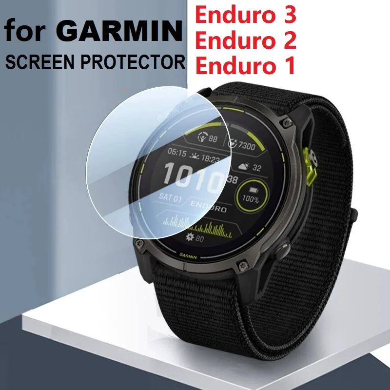 5PCS Smart Watch Screen Protector for Garmin Enduro 3 Tempered Glass ...