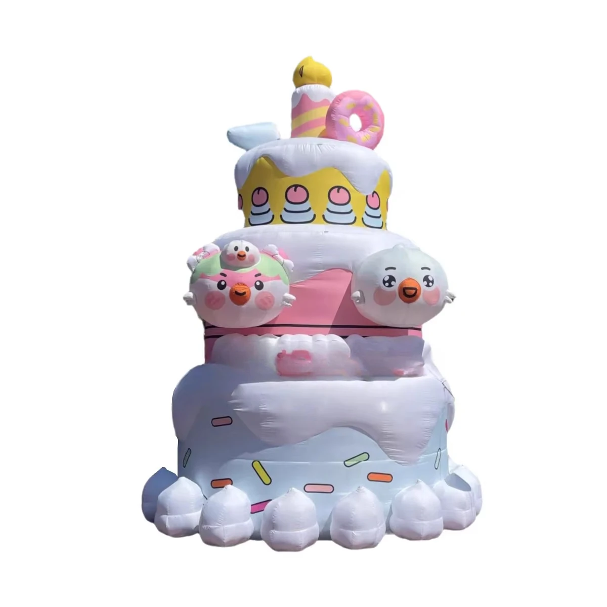 New design large inflatable cake model and blower - AliExpress 1420