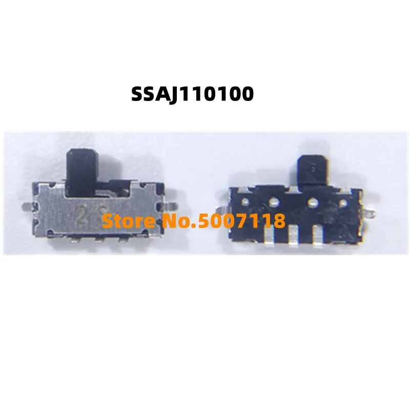 10pcs-lot-SSAJ110100-Micro-toggle-switch-5-feet-2-gears-SMD-3-feet-with ...