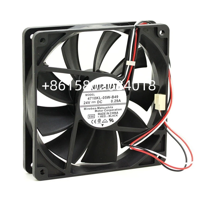 Brand new 4710KL-05W-B49 4710KL-05W-B40 12025 12CM 24V 0.29A frequency ...