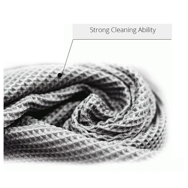 2PC-Car-Wash-Towel-Glass-Cleaning-Water-Drying-Microfiber-Window-Clean ...