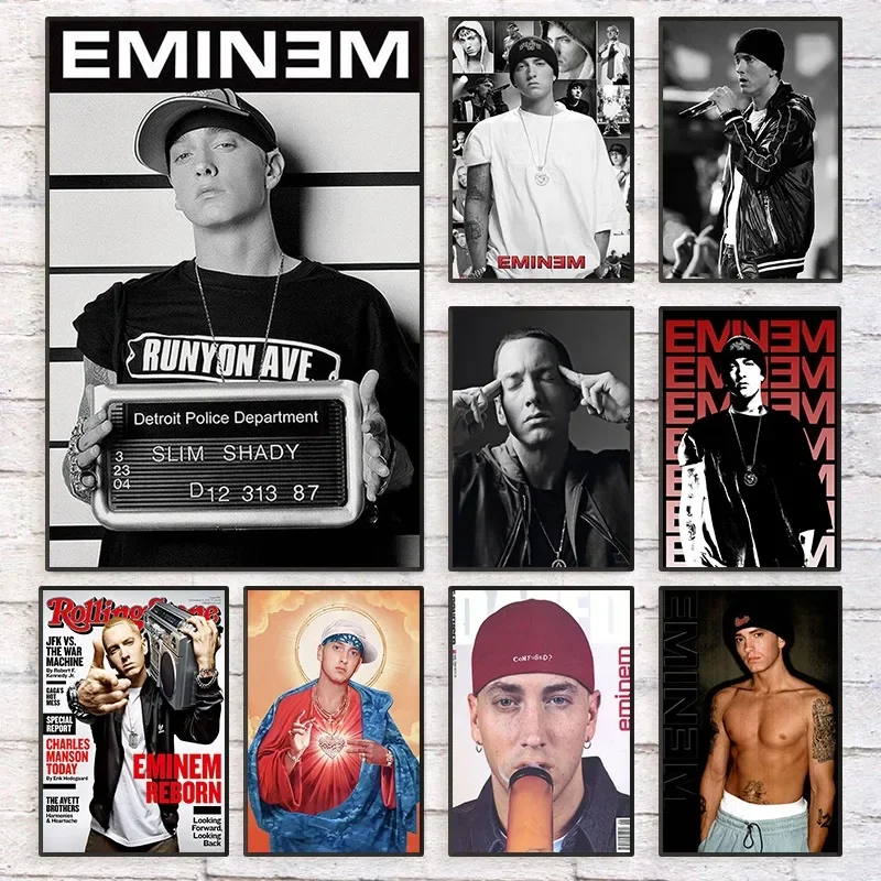 Super-Rapper-Eminems-Posters-and-Prints-Great-Rap-Singer-Canvas ...