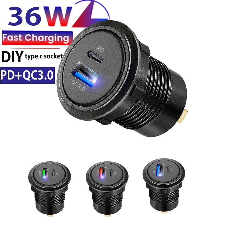Toyota-usb-c-car-charger-socket-pd-car-outlet-fast-charging-adapter-for ...