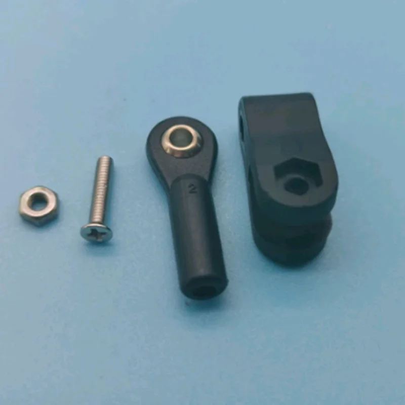 2-Sets-Clevises-Ball-Joint-Rudder-Angle-Rocking-Arm-RC-Airplanes-Parts ...