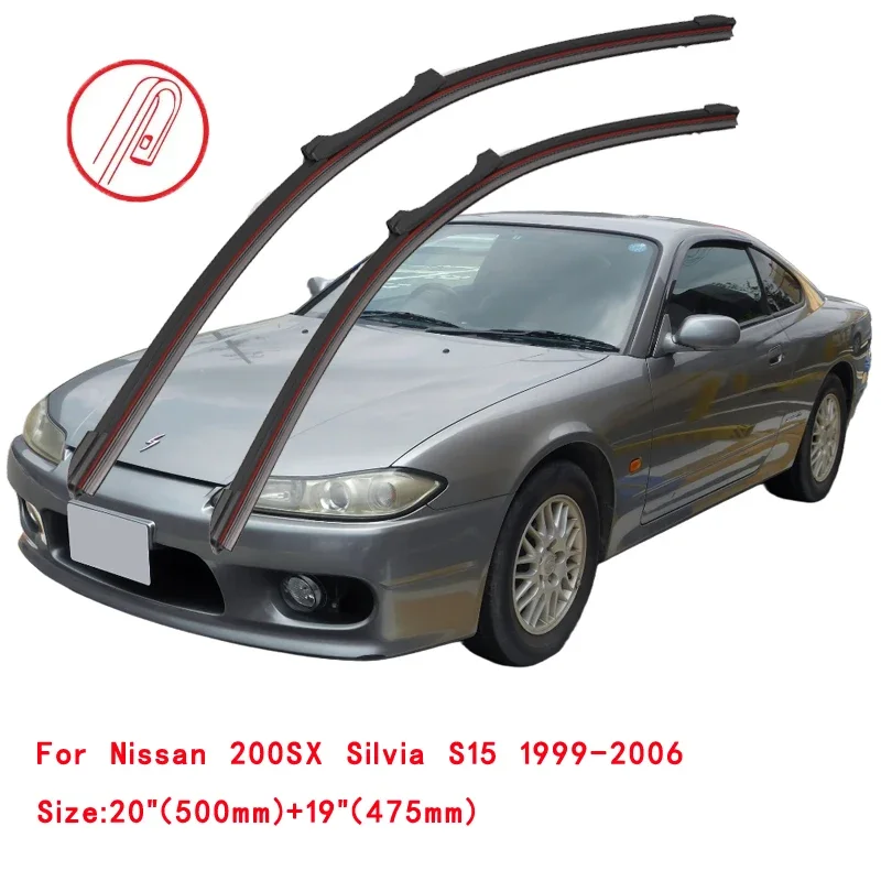 For Nissan 200SX Silvia S14 S15 Coupe 1993-2006 Car Windshield Wiper ...