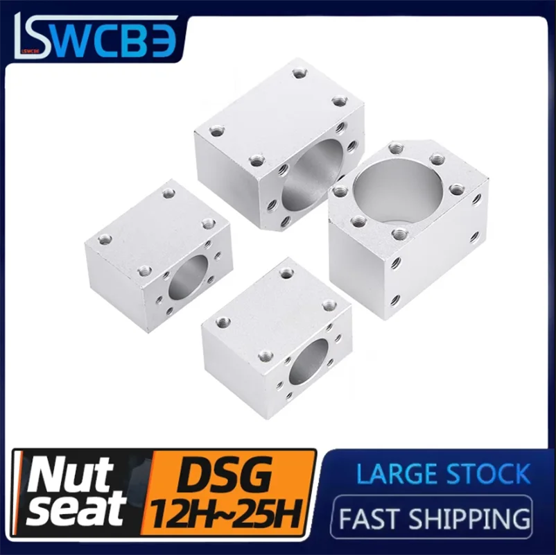 Nut-Seat-DSG12H-DSG16H-DSG20H-DSG25H-Aluminum-Alloy-Fixed-Seat-Clamp ...