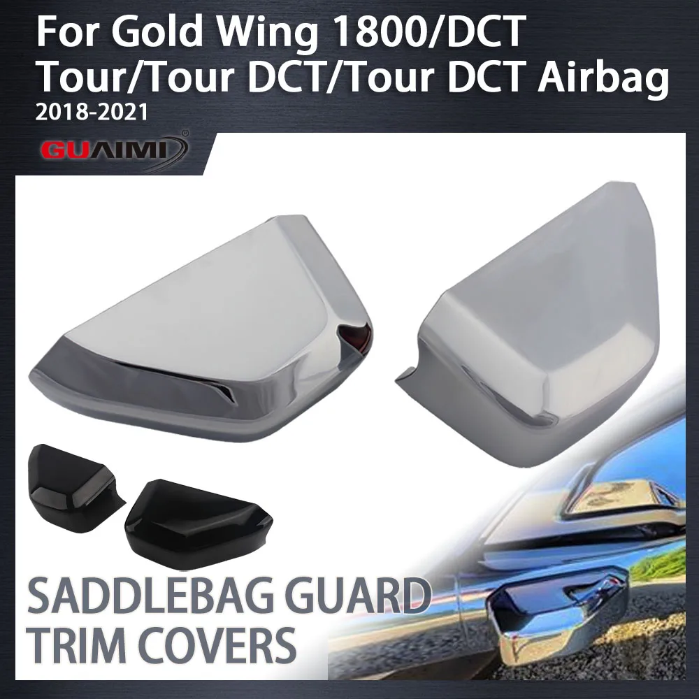 For-GL1800-Chrome-Black-Shield-For-Gold-Wing-1800-GL-1800-2018-2019 ...