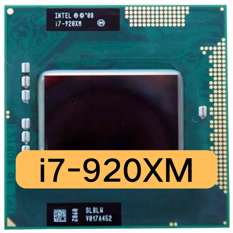 Intel Core i7 920XM i7-920XM Processor Extreme Edition 8M 2.00-3.20 GHz ...