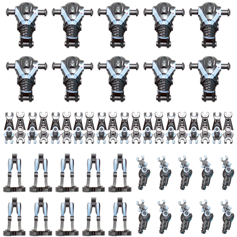 Koruit Star Space W 4cm Mini Dolls Lightsaber Blaster Armor Robot ...